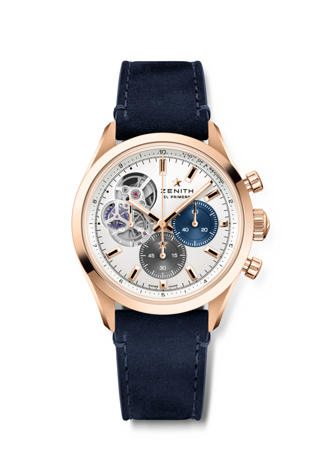 ZENITH CHRONOMASTER Open 1/10th of a second automatic chronograph in ...