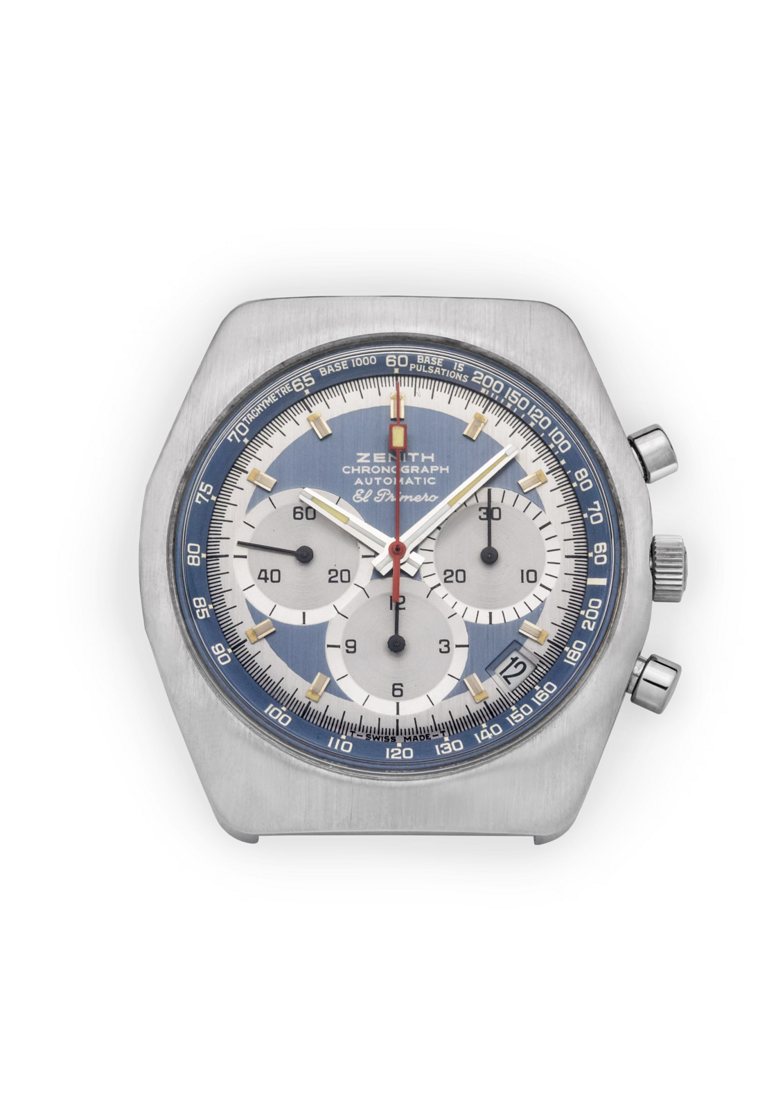 Zenith Icons Vintage A788 El Primero Automatic Chronograph In Steel With Blue Dial And Lobster 