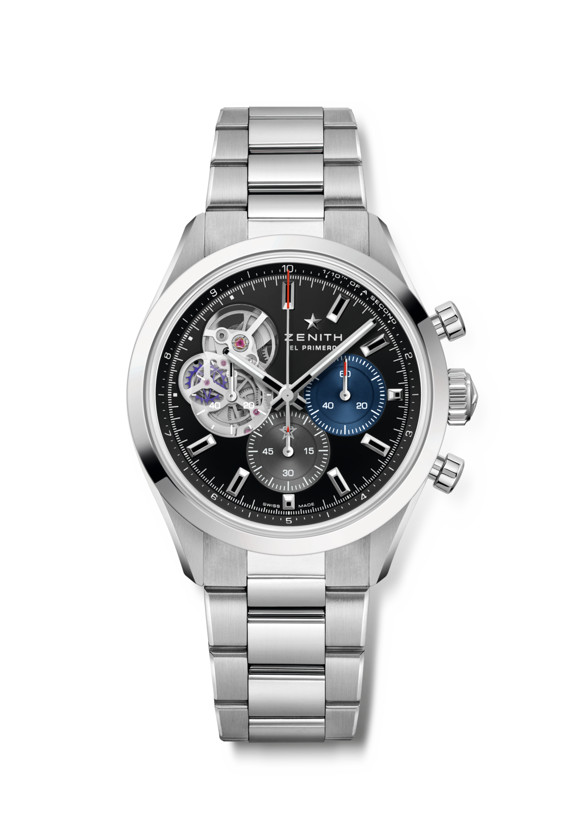 ZENITH CHRONOMASTER Open 1/10th of a second automatic chronograph in ...